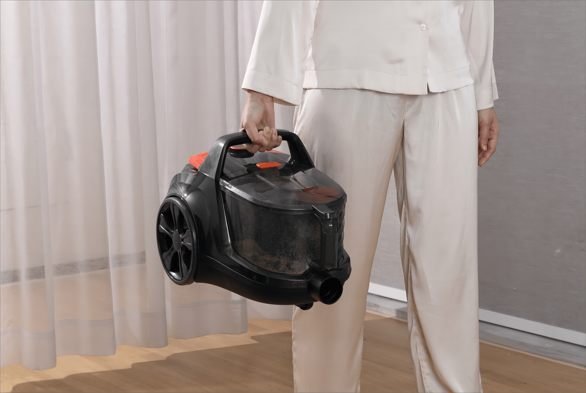 Clean Multiple Surfaces and Pet Hair with the Aspiron Canister Vacuum