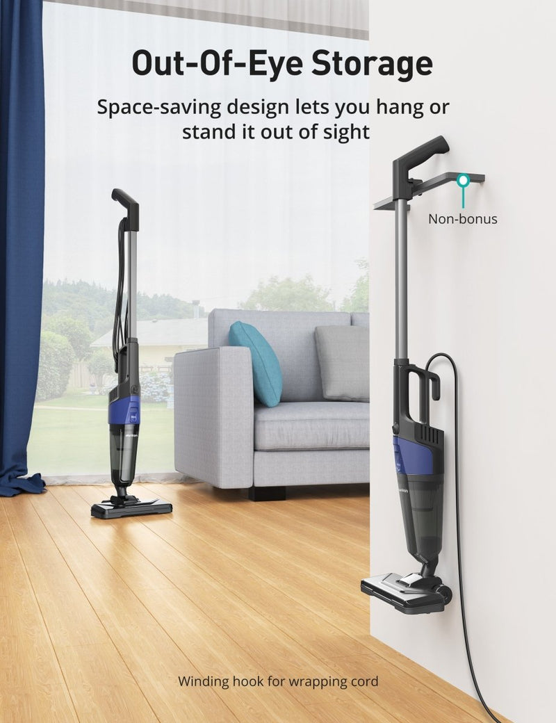 Aspiron Stick and Handheld Vacuum Cleaner, 5-In-1 Lightweight Vacuum ...