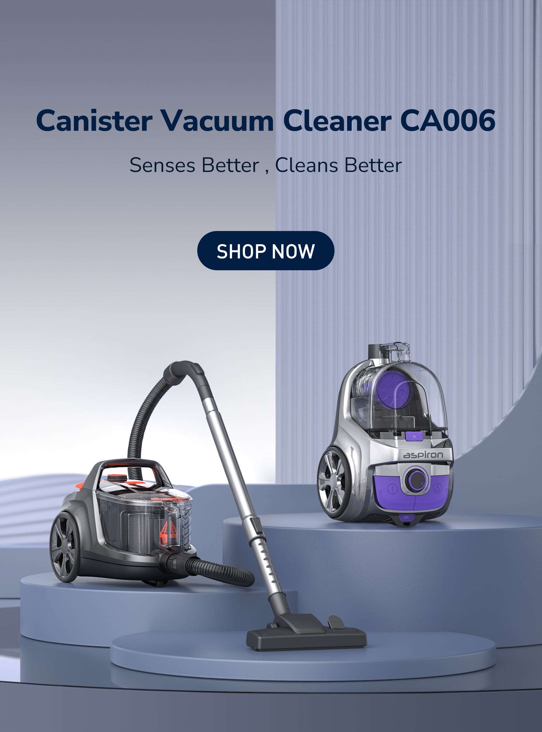 Aspiron® – Vacuum Cleaners, Steam Mops, Cordless Vacuum, Steamers