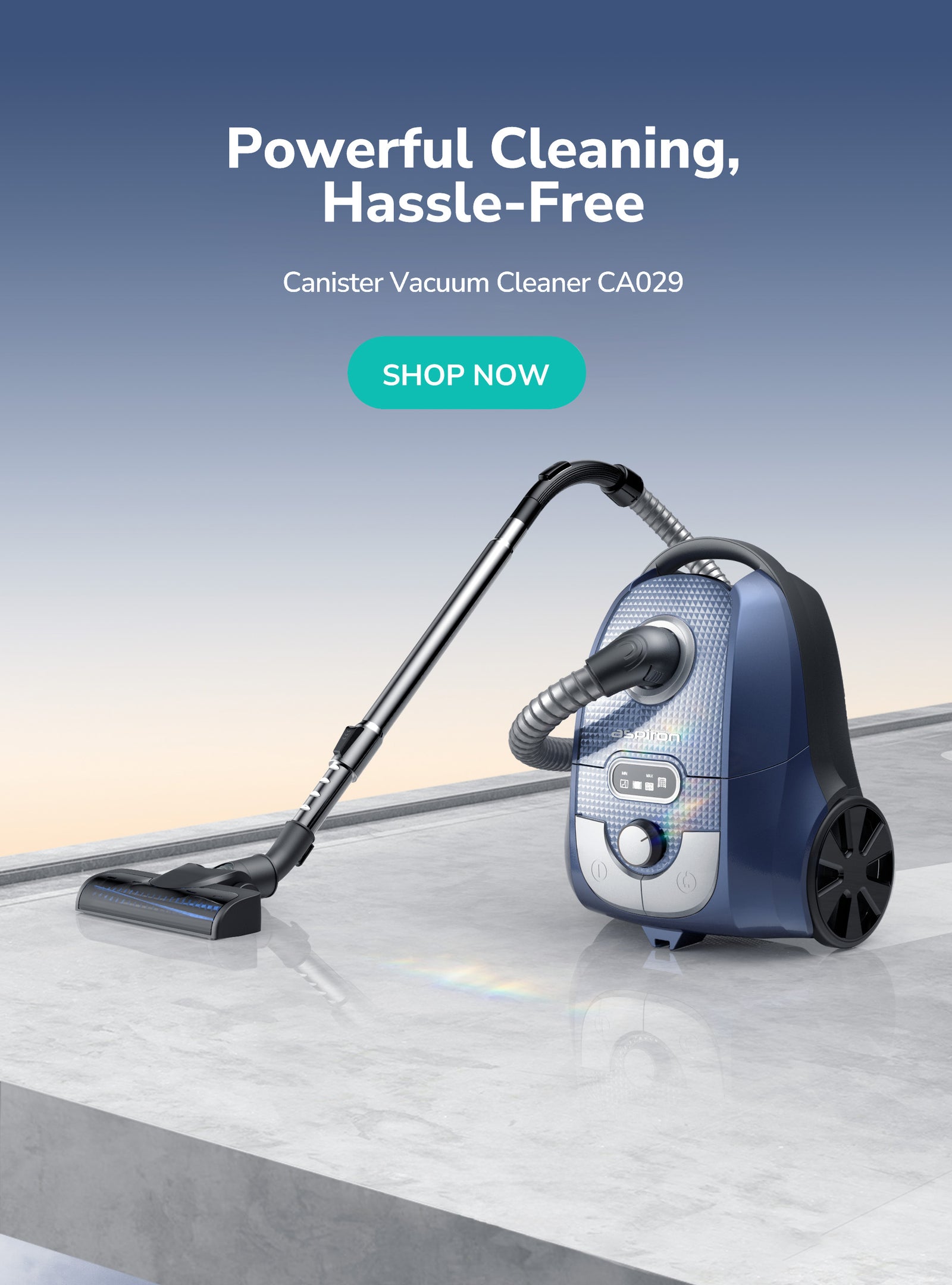 Aspiron® – Vacuum Cleaners, Steam Mops, Cordless Vacuum, Steamers
